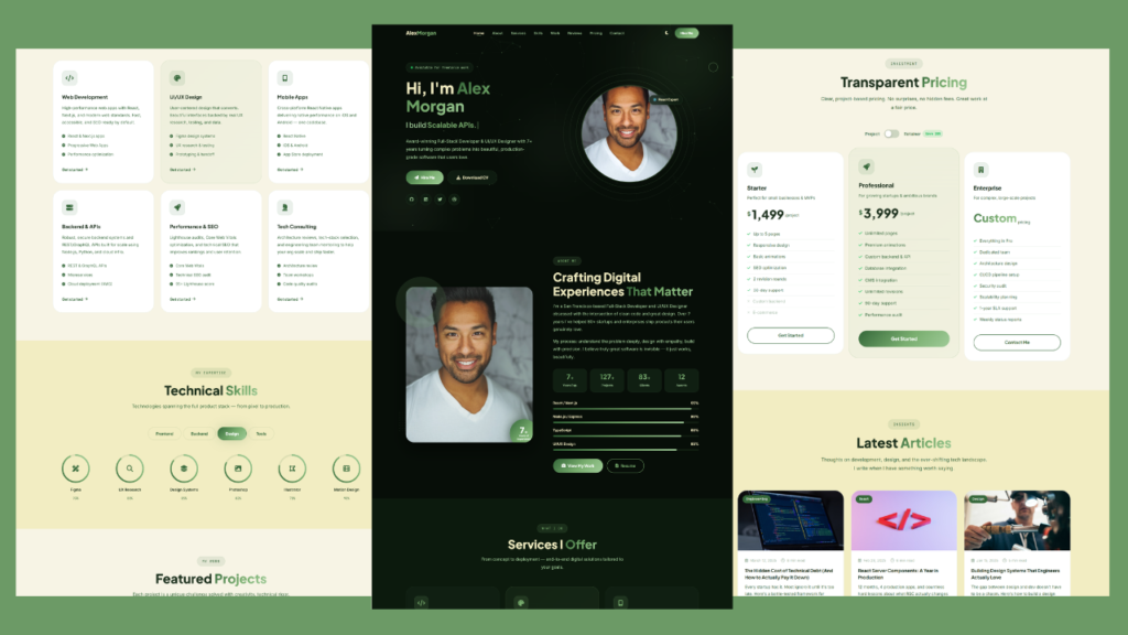 Responsive Website Homepage Design Using HTML and CSS